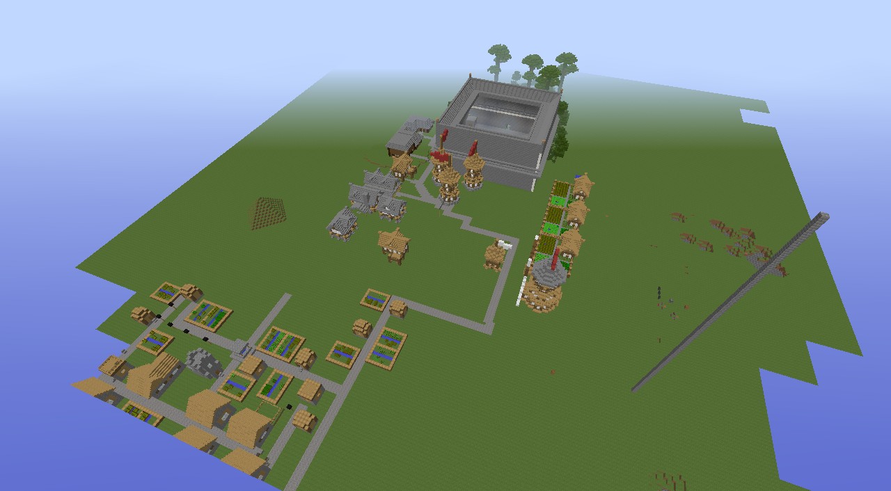 MASSIVE FORTRESS Minecraft Map