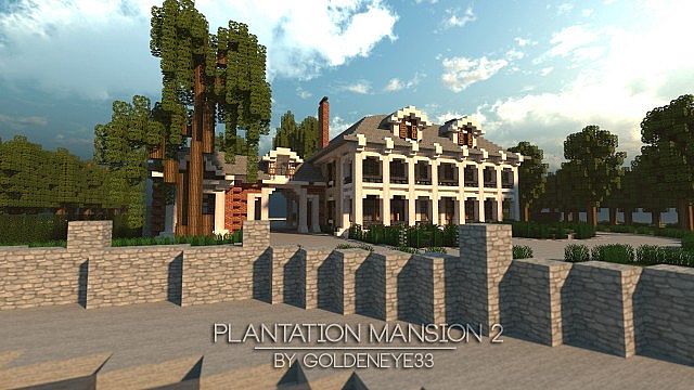 Plantation Mansion 2 | TMB | Architecture Minecraft Map