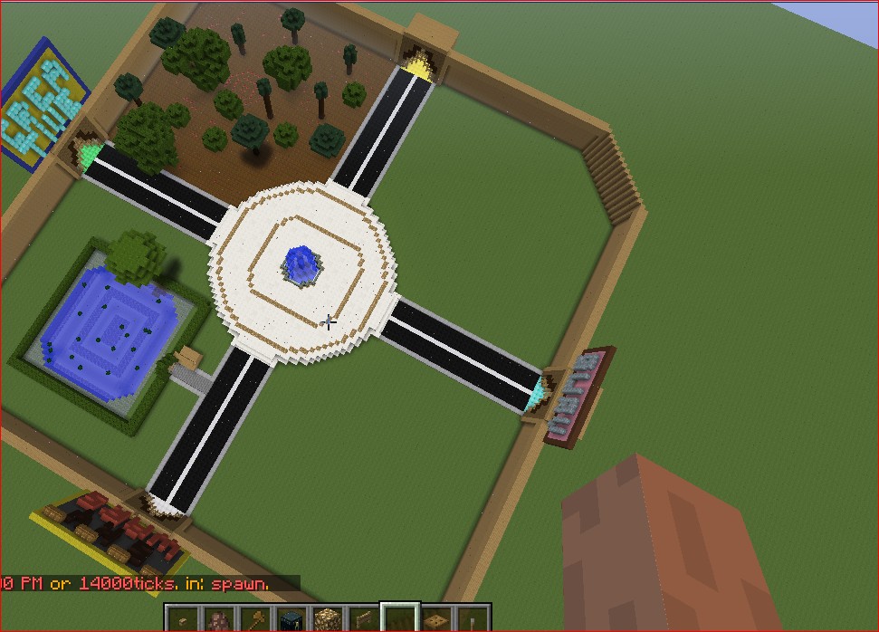 My server | Hub Spawn | Minecraft Map