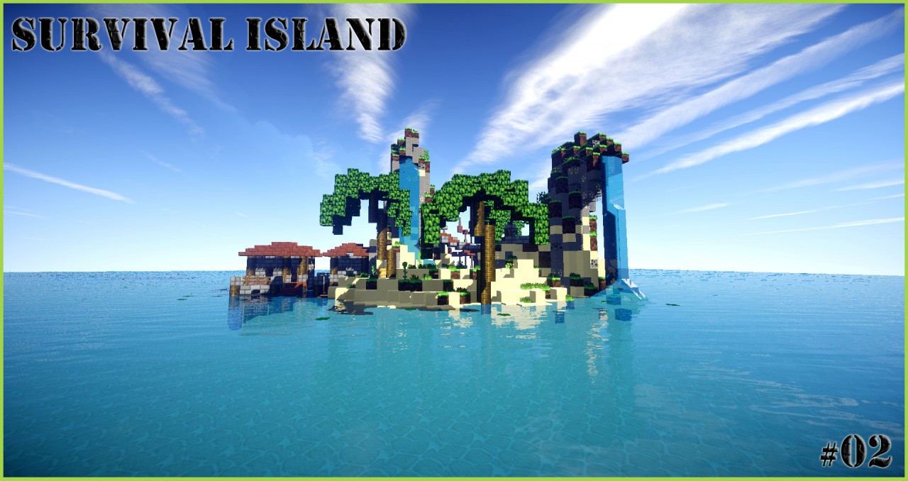 Survival Island +Challenge #02 Minecraft Map