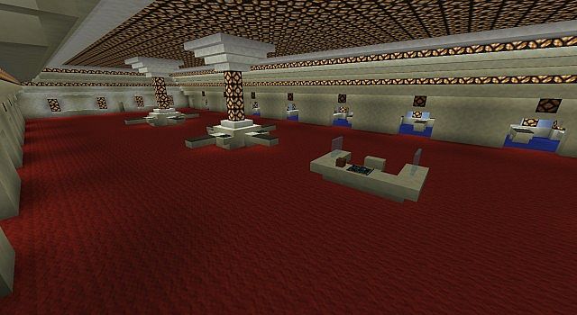 Leviathan-Class Starship Minecraft Map