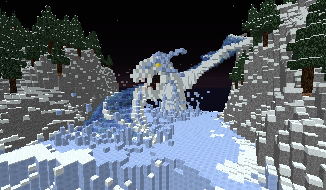 Ice Dragon Kastralis (Old Project) Minecraft Map