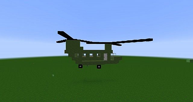 Boeing CH-47 Chinook Minecraft Map