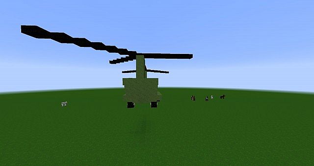 Boeing CH-47 Chinook Minecraft Map