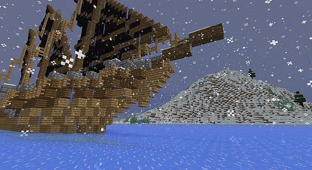 Endless (ish) Snow Minecraft Map