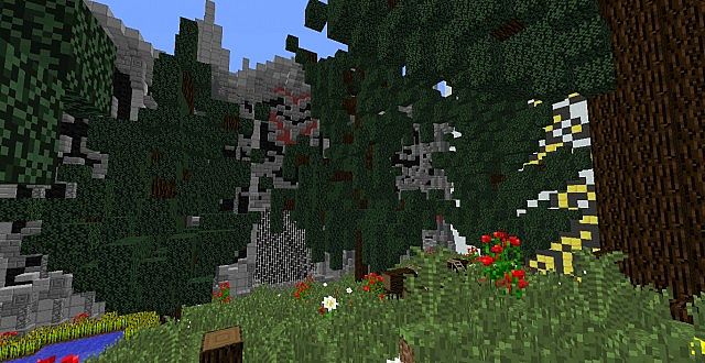 The Forest of the Woodsman (The Walls Map) Minecraft Map