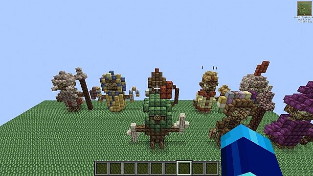 Pack of statues Minecraft Project