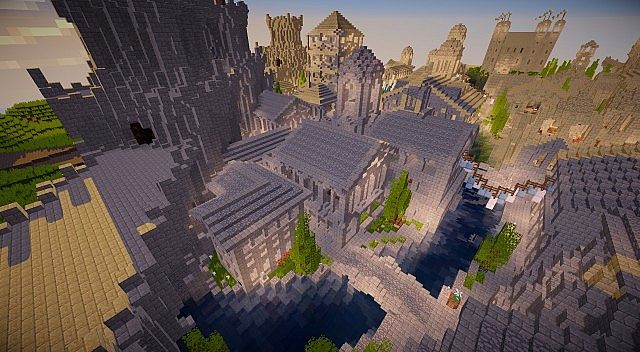 Osgiliath - Ancient Capital of Gondor Minecraft Map