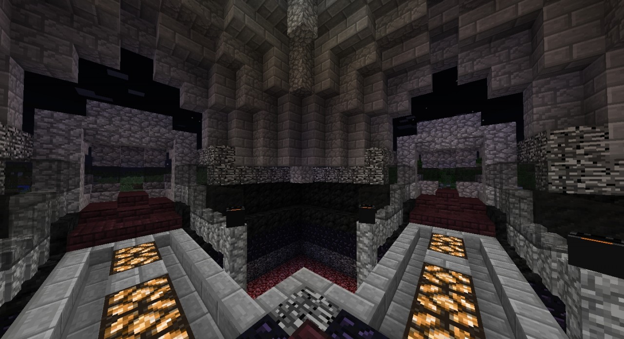 Small faction spawn Minecraft Map