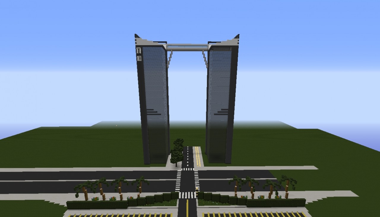 The start of a new city. (Aurora) Minecraft Map