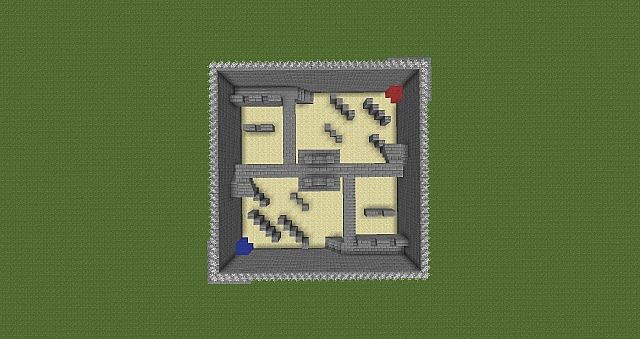 Flan's mod - PVP-Arena Minecraft Map