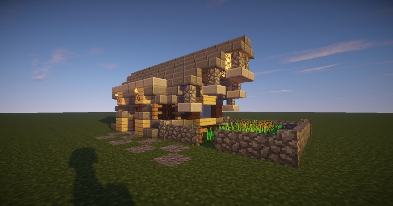 Simple Small House Plus PokeMart Minecraft Map