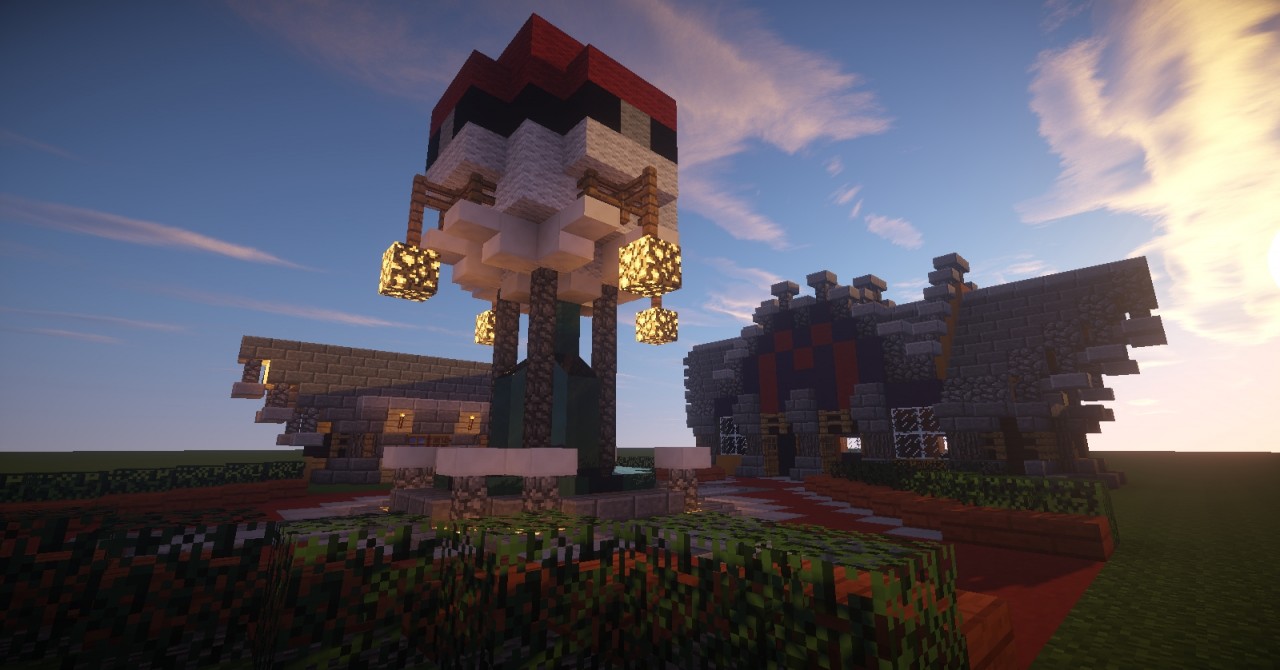 Simple Small House Plus PokeMart Minecraft Map