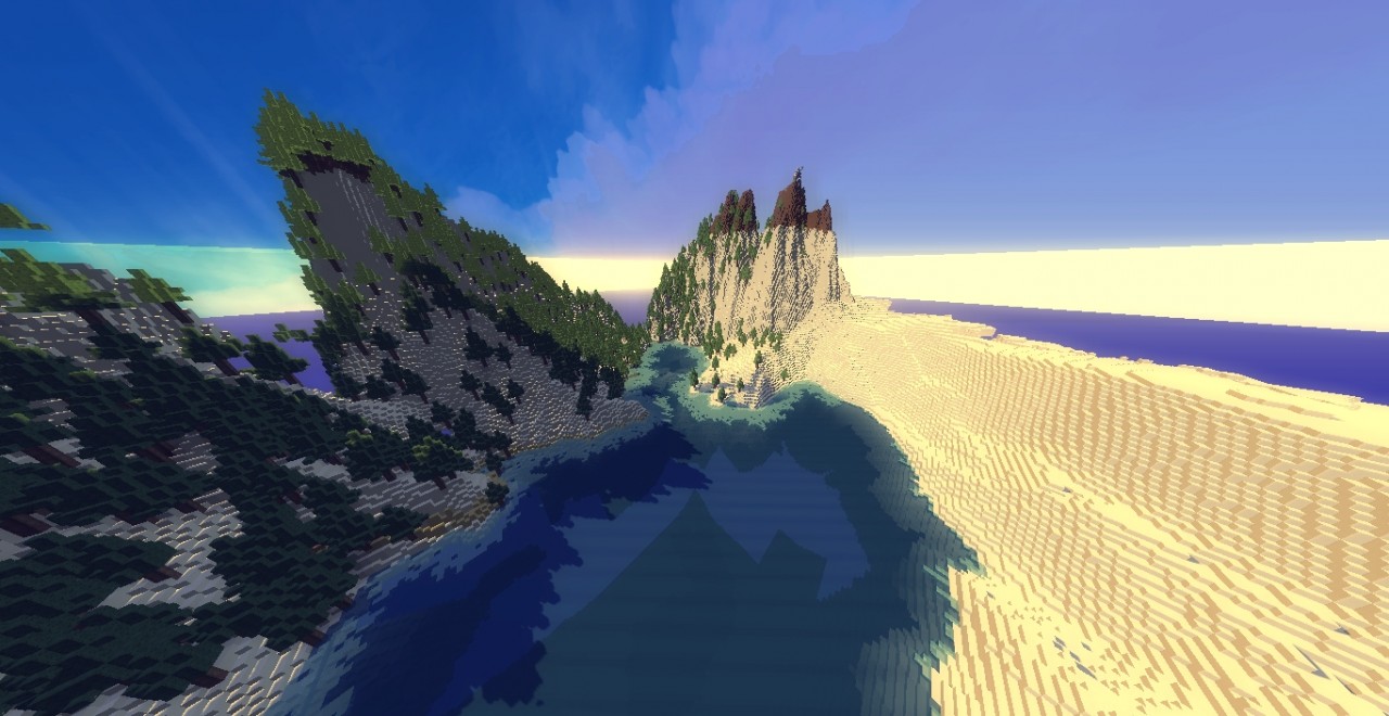 Icy Tundra Minecraft Map