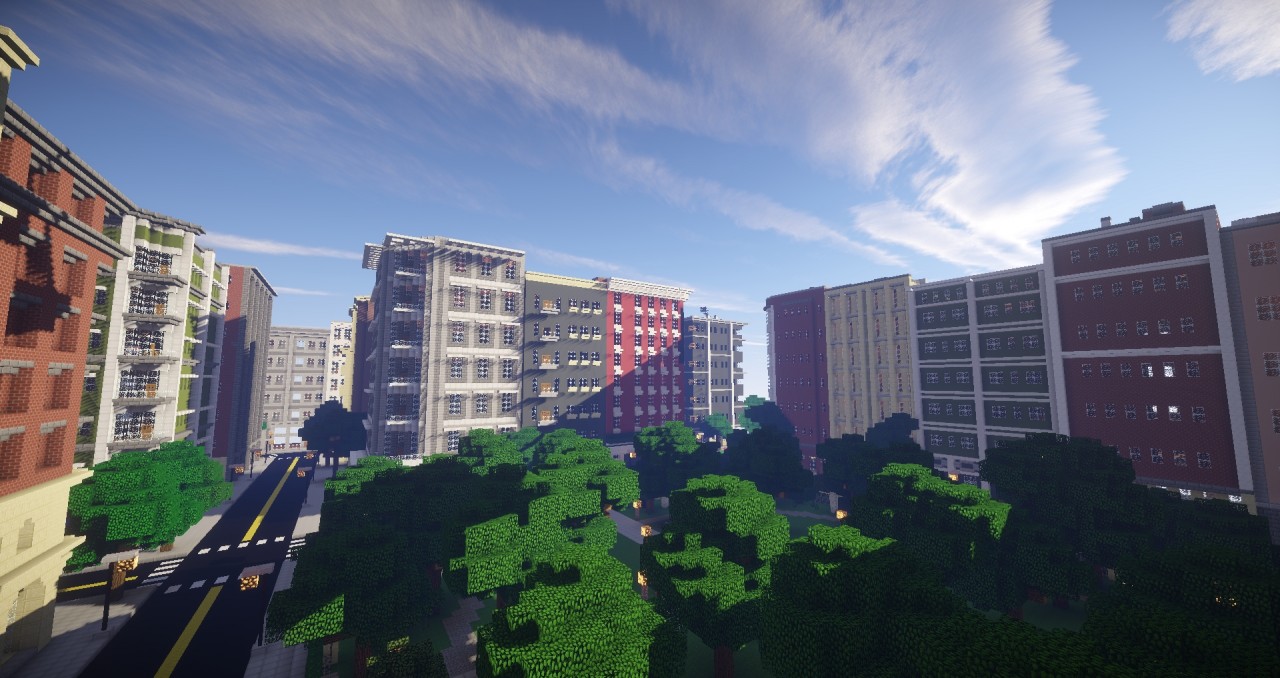 Metrosolaris Midtown Minecraft Map