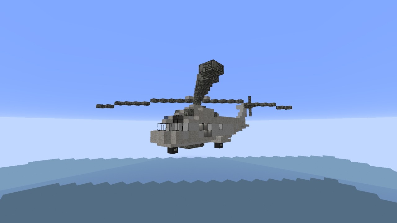 AgustaWestland Merlin Helicopter Minecraft Map