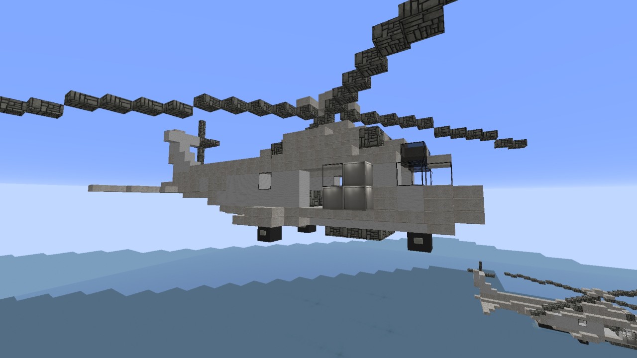 AgustaWestland Merlin Helicopter Minecraft Map