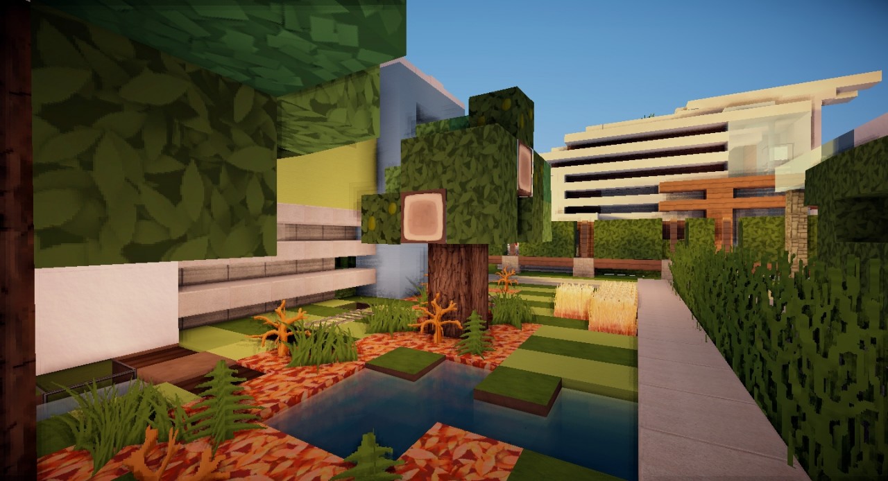 InDirect - A Modern Home Minecraft Map