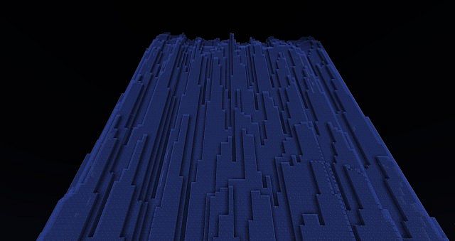 Ice Wall Minecraft Map