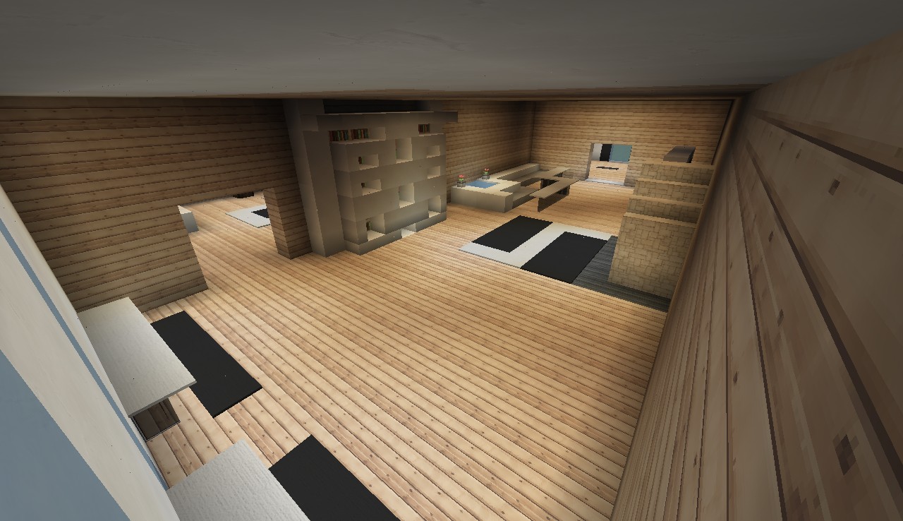 House 3 With Interior Minecraft Map