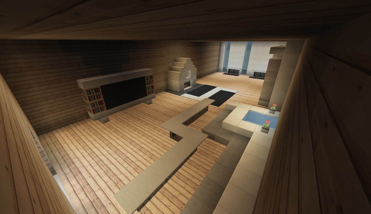 House 3 With Interior Minecraft Map