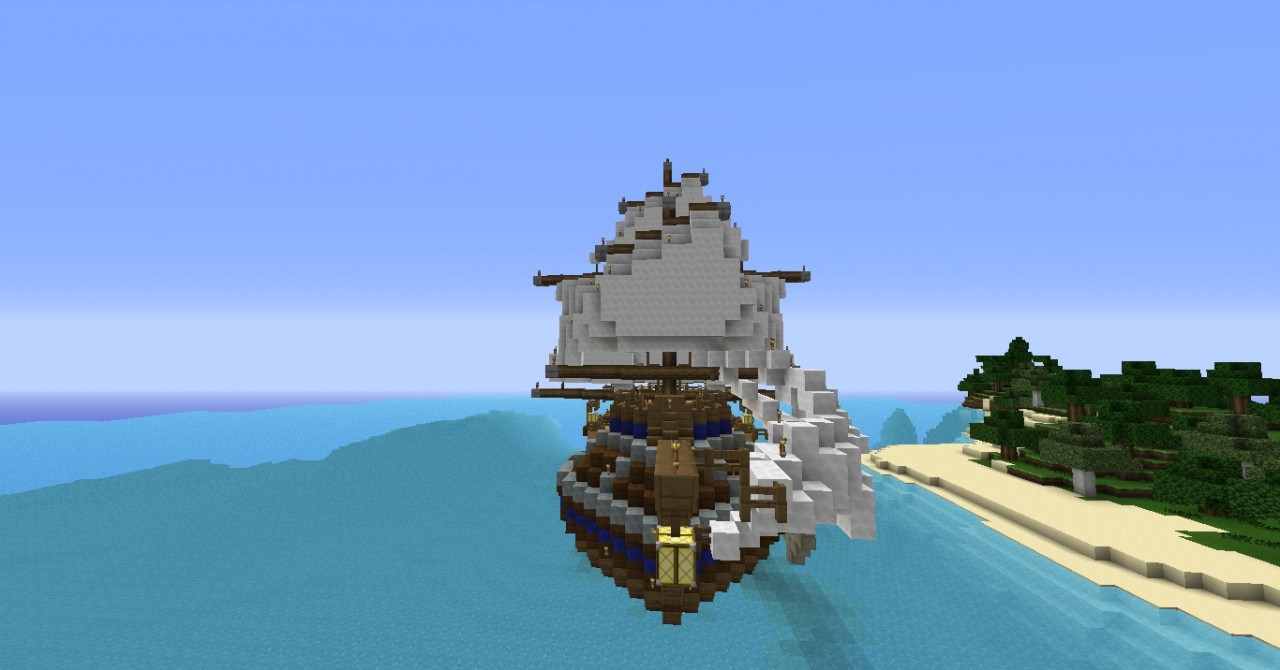 Stormwind Ship - World of Warcraft Minecraft Map