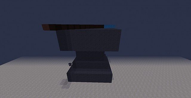 3D Anvil Art with Spade (Shovel) on Top! Minecraft Map