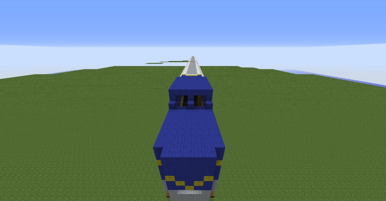 Alco PA Diesel Train. Delaware and Hudson Railway Minecraft Map