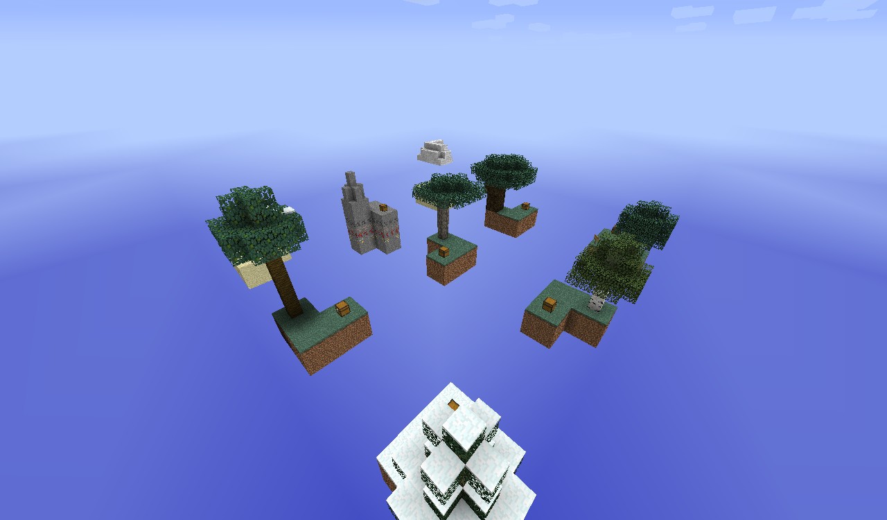 SkyBlocks Survival Minecraft Map