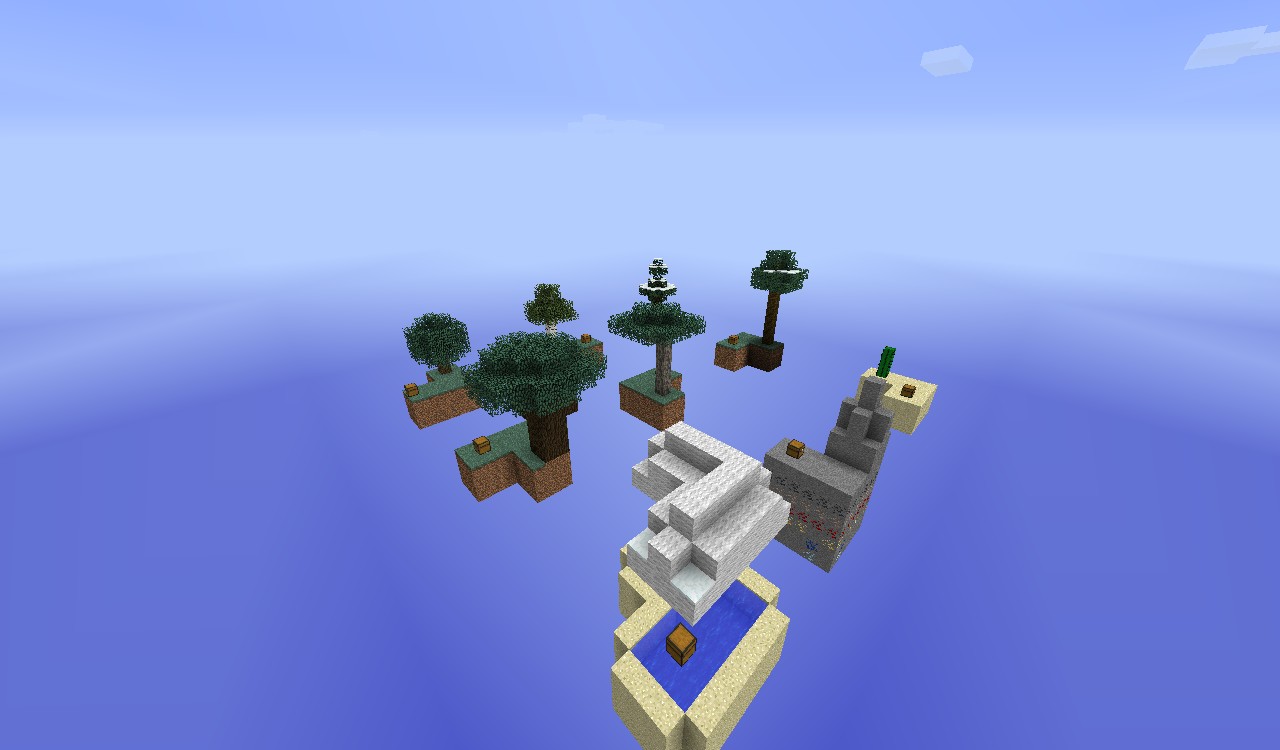 SkyBlocks Survival Minecraft Map
