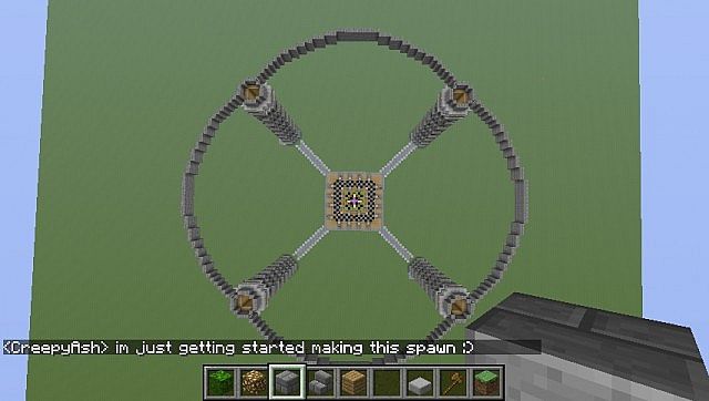 Spawn Build Preview Minecraft Map