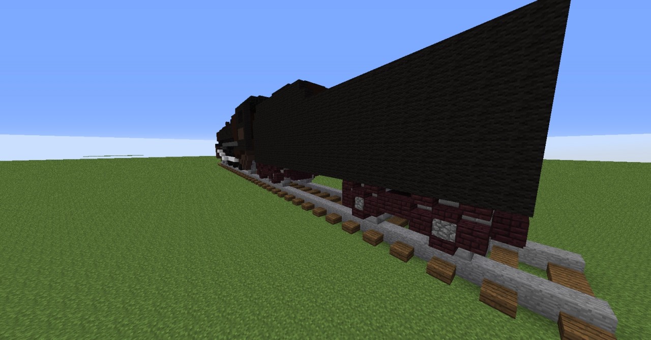 4-6-2 Steam engine. Pennsylvania railroad Minecraft Map