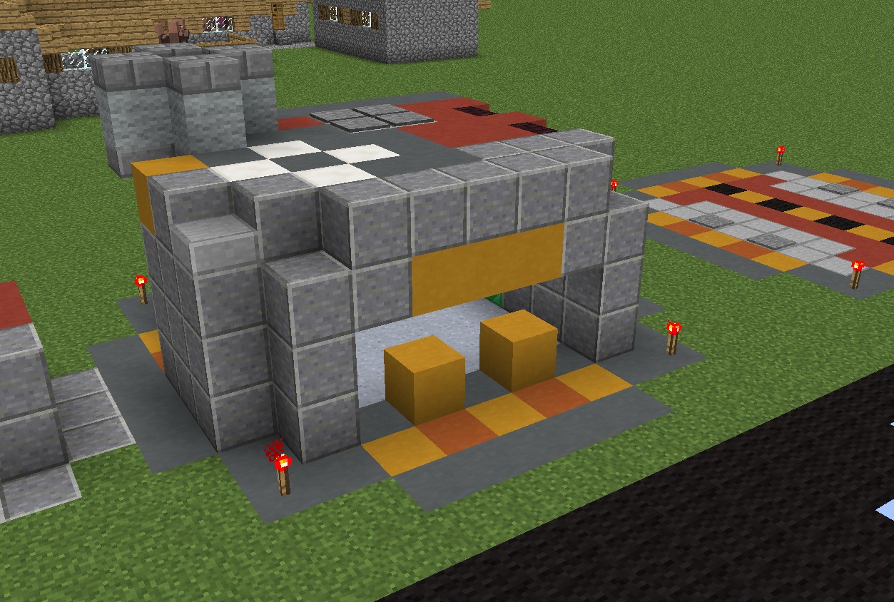 StarCraft 2 Supply Depot Terran Minecraft Map