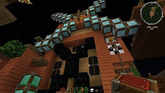 Flying City Airship Minecraft Map