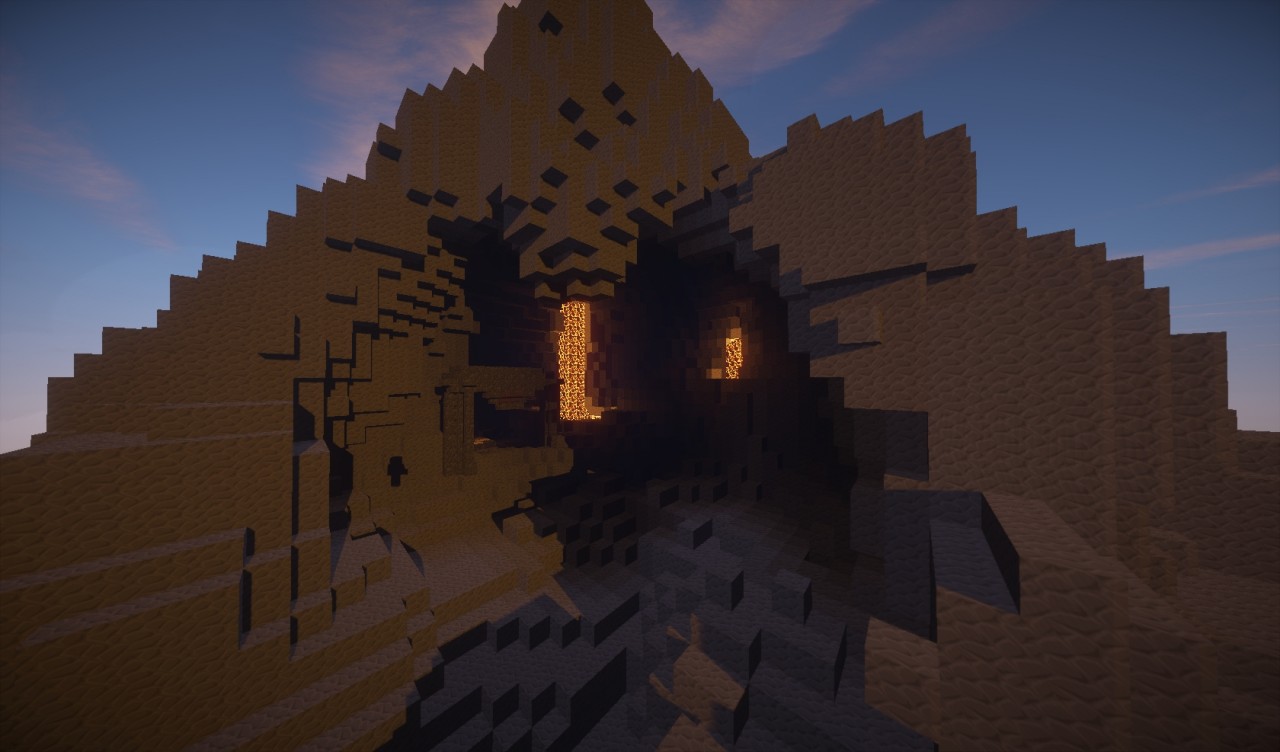 Volcano Minecraft Map