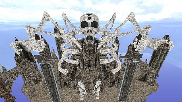 Castle of the skeleton ~ Alfard ~ Minecraft Project