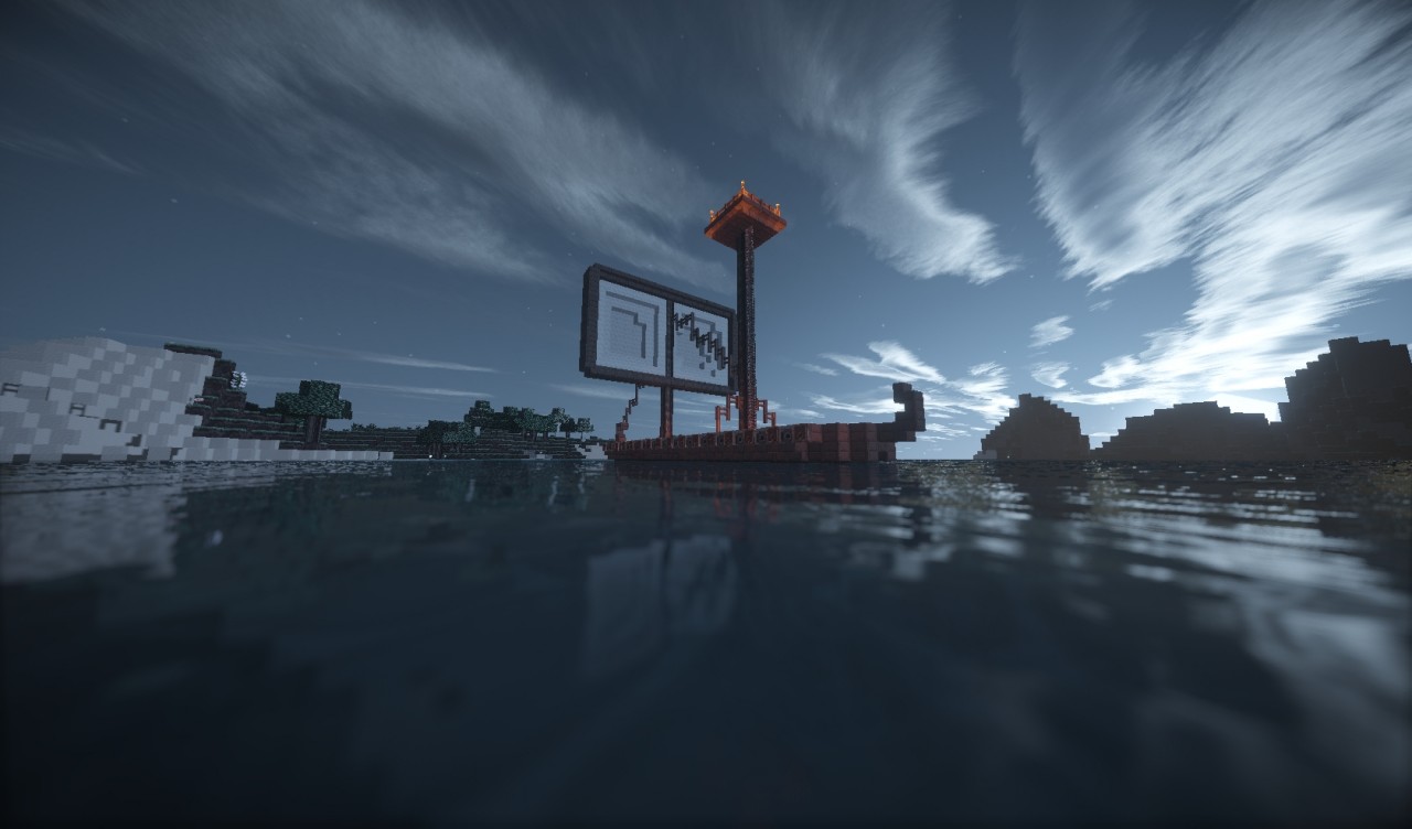 Medium viking battle ship Minecraft Map