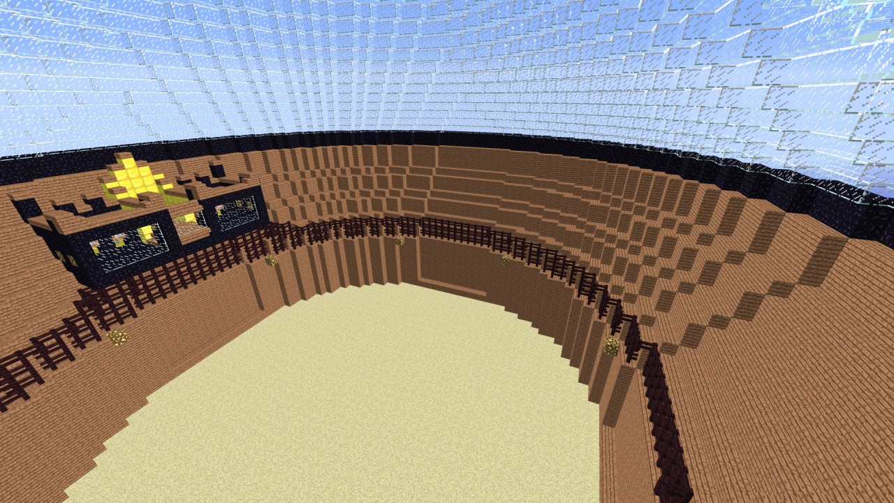 Mob/Player Battle Arena. Minecraft Map