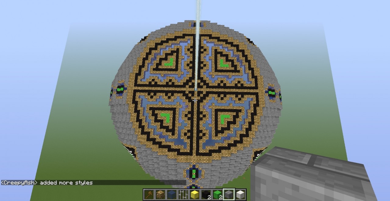 Spawn Build Preview Minecraft Map