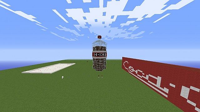 coca cola (and a pizza sometime) Minecraft Map