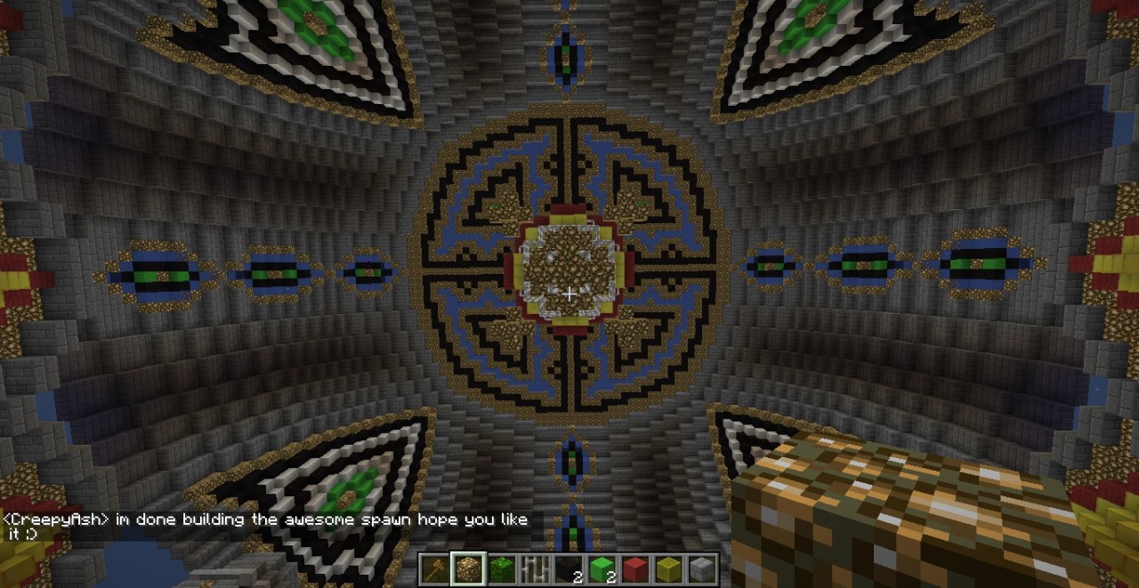 Spawn Build Preview Minecraft Map