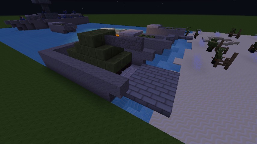 D-Day map Minecraft Map