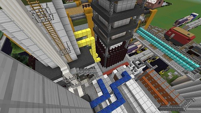 Oil Refinery Minecraft Map