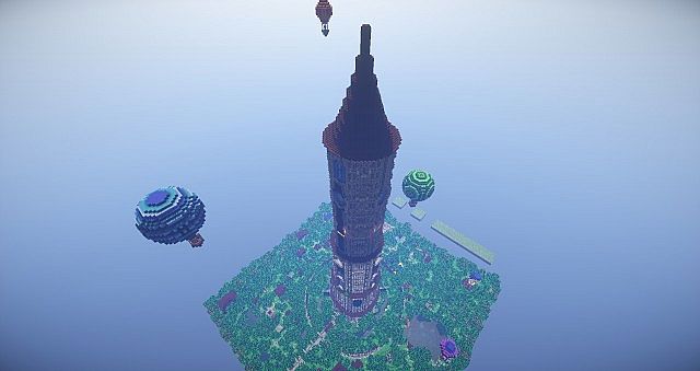 The Astral Spire - Custom Build Minecraft Map