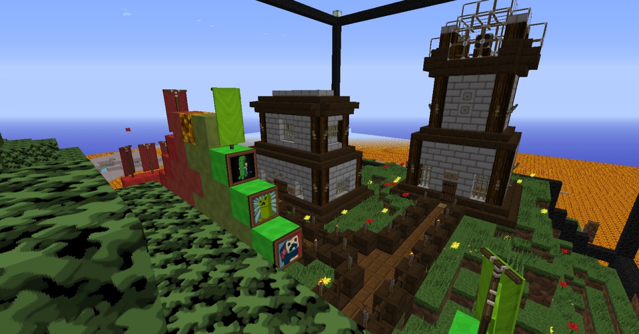 2v2 Survival PvP V1 (WIP) Minecraft Map