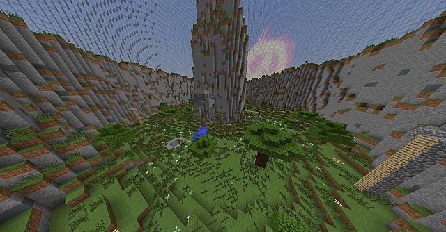 PvP Arena + Mini Lobby Minecraft Map