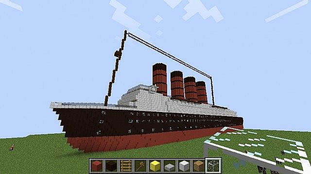RMS Lusitania Minecraft Map