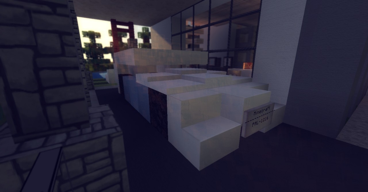 Mid-Century Modern Home Minecraft Map