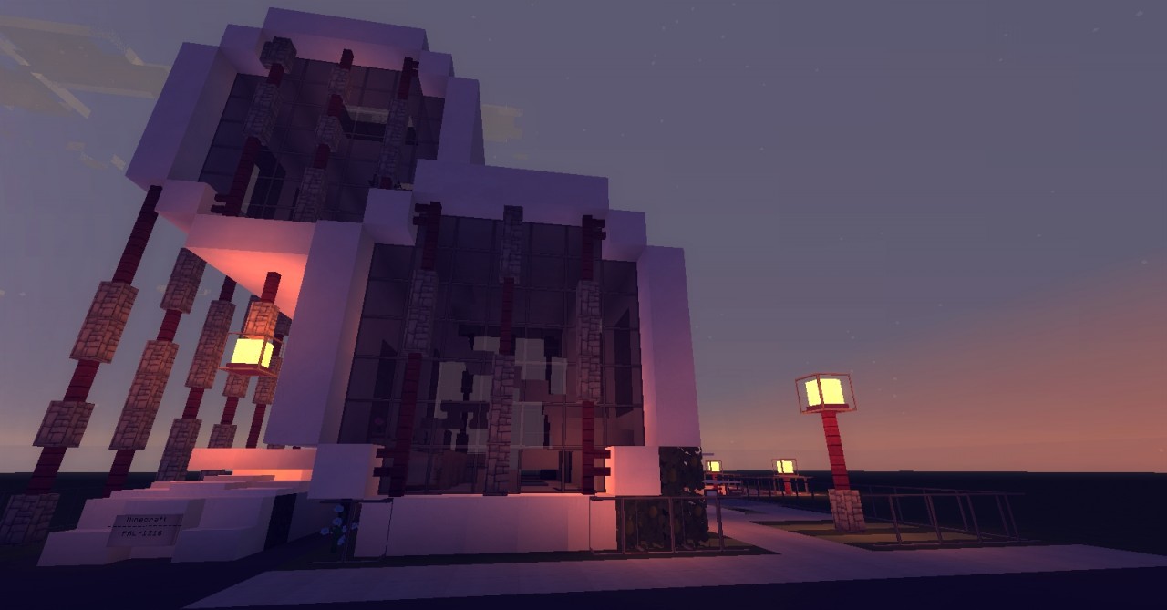 Double Cylinder House Minecraft Map