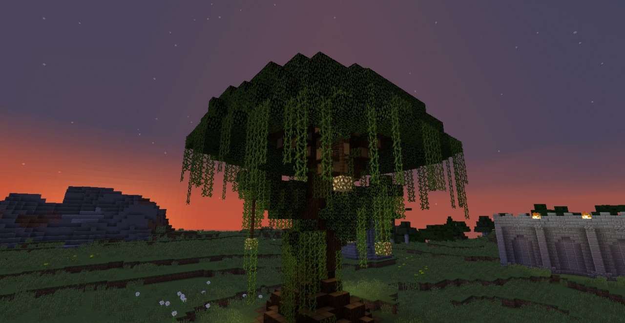 My Tree with Castle Minecraft Map